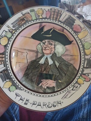 Royal Doulton Plate The Parson | eBay