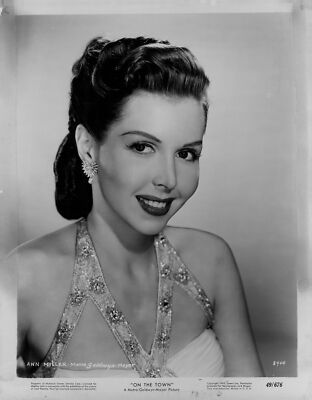 1950 Ann Miller Beautiful Hollywood Actress Press Photo | eBay