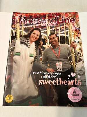 DISNEYLAND LINE RESORT Cast Member Only Exclusive Magazine Rare - Feb ...