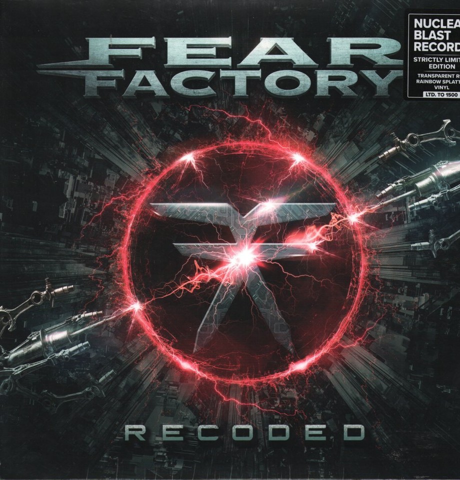Fear Factory Recoded (Red Rainbow Splatter) double LP vinyl Europe ...