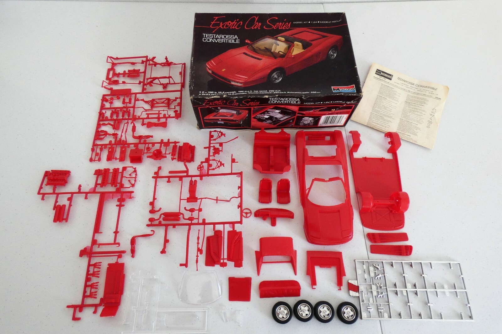 Monogram 1/24 Scale Model Kits**ERTL 1/25 Scale Model Kits**LOT OF 9 ...