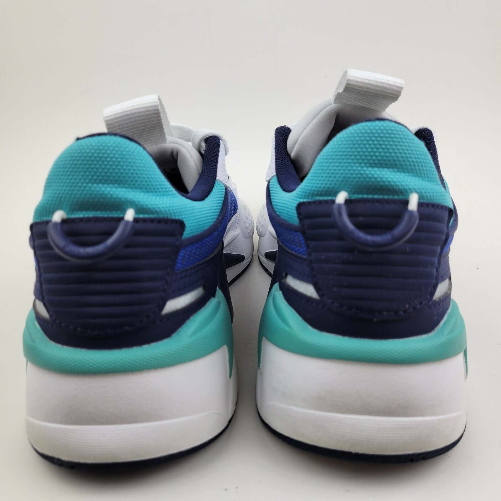 PUMA Men's RS-X Hard Drive Sneakers 369818-02 White/Galaxy Blue (Size ...