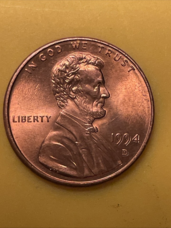 1994 D Mint Mark Lincoln Memorial Penny Errors DDO DDR | eBay