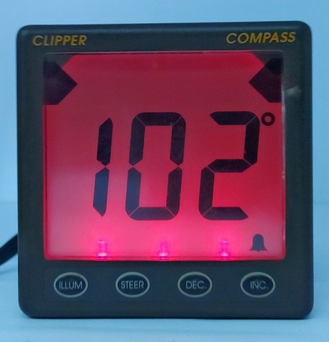 NASA Marine NMEA0183 Clipper Repeater Compass Master Display Unit | eBay
