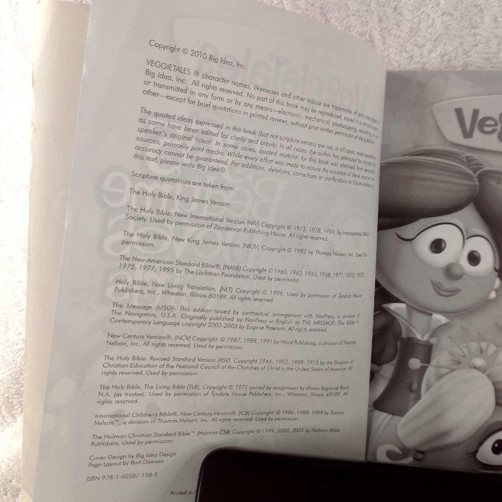 Veggie Tales 365 Devos For Girls 2010 Printing Daily Devotional Gift ...