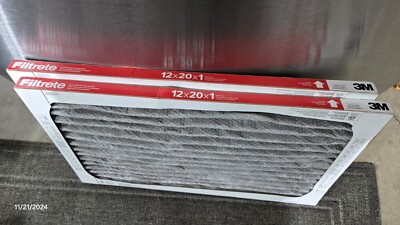 (2) Filtrete Furnace Filter 12x20x1 Merv 11 | eBay