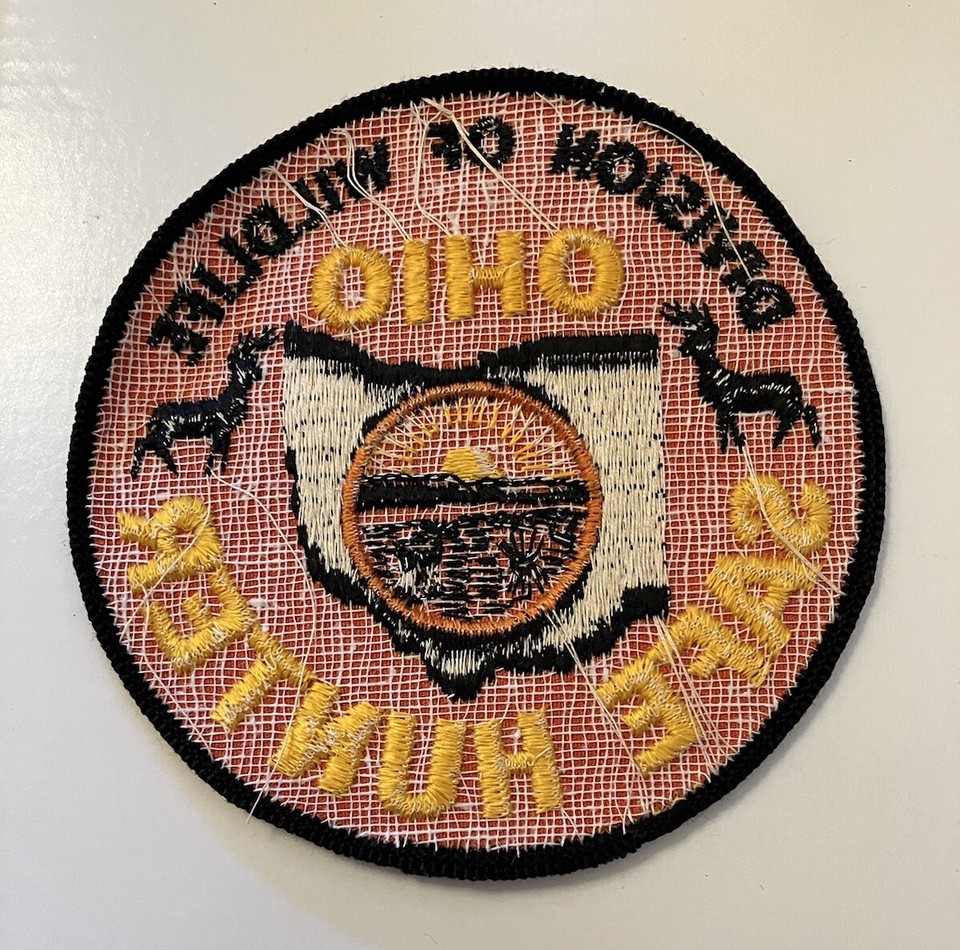 4.0” Division Of Wildlife Ohio Safe Hunter Deer Twill Patch | eBay