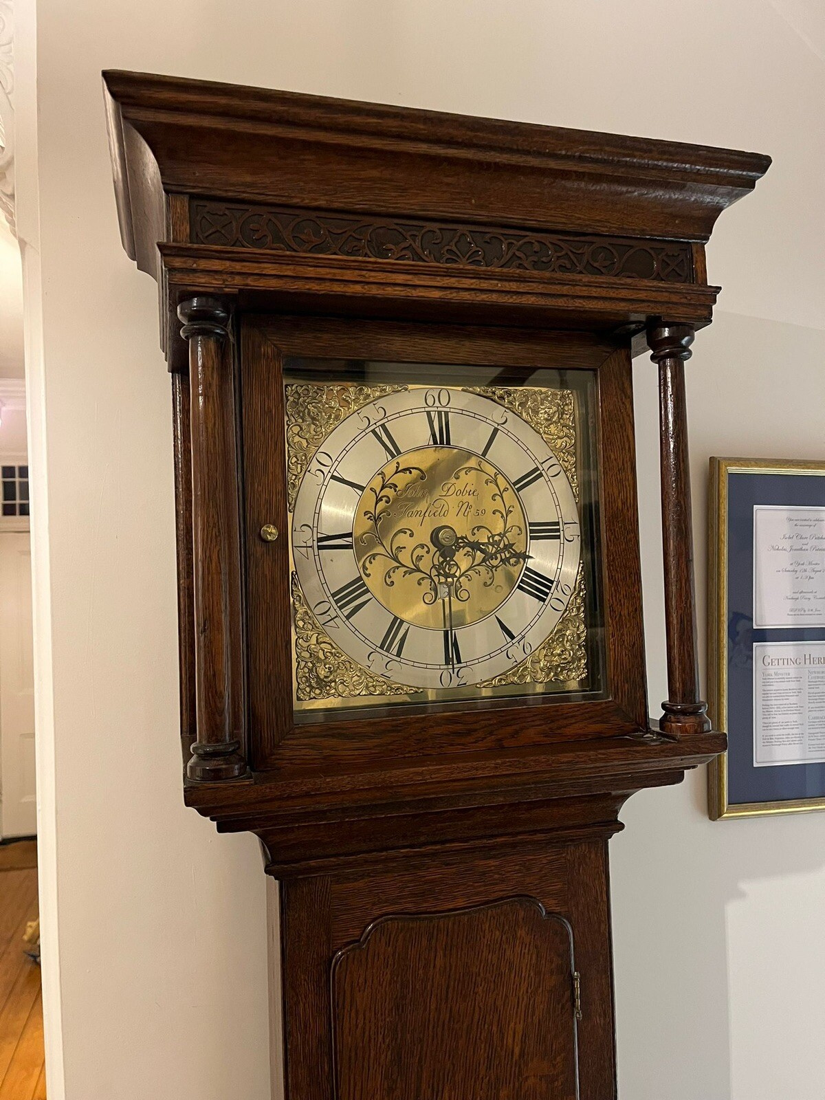 antique longcase grandfather clock C 1780 | eBay UK
