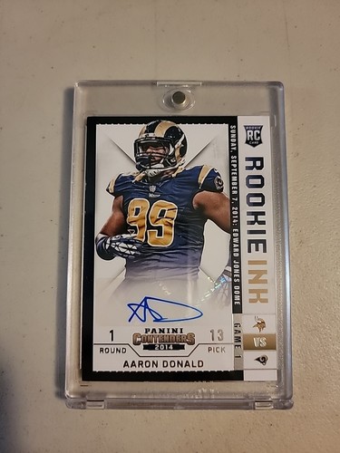 2014 Contenders Aaron Donald Rookie Ink RC Auto | eBay
