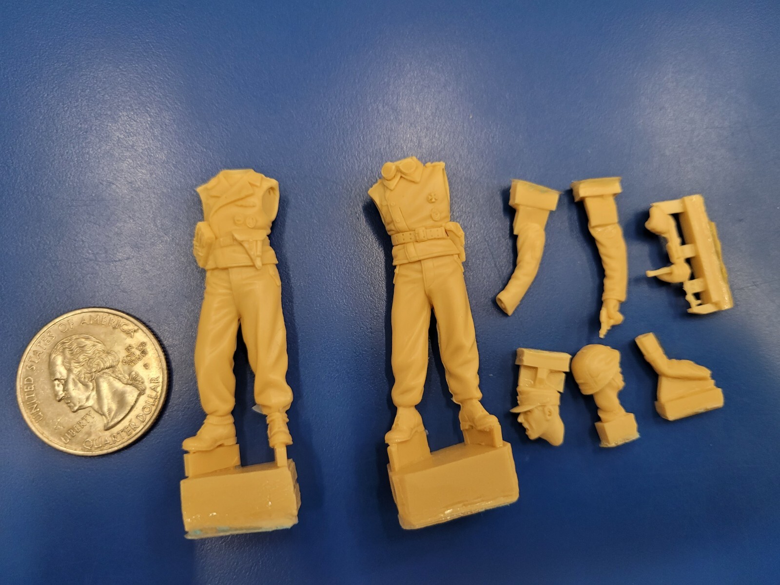 WARRIORS 1/35 German Panzer Troops Hungary WW2 RESIN Model Figures ...