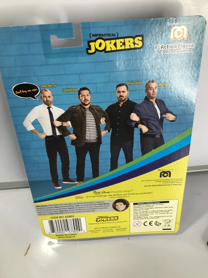 Impractical Jokers Pop Culture James Murray 8" Action Figure | eBay