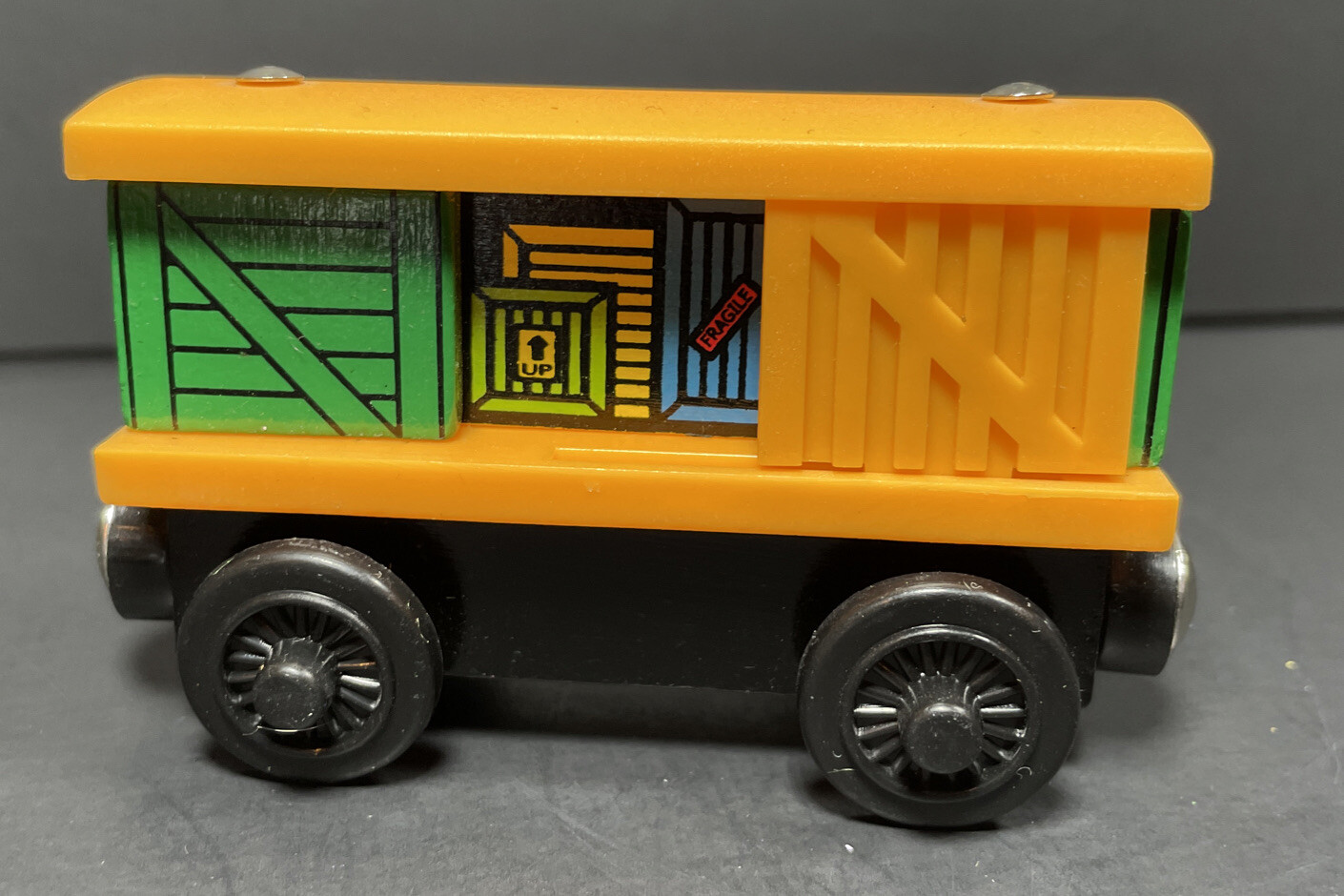 Thomas & Friends Wooden Railway BOX CAR Train Car GUC 2003 | eBay