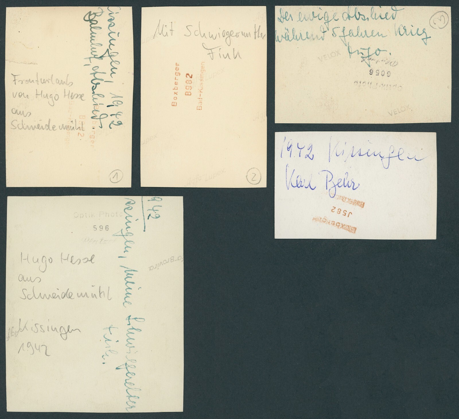 Fotos Bad Kissingen Bahnhof Reichsbahn Fronturlaub Hugo Hesse ...