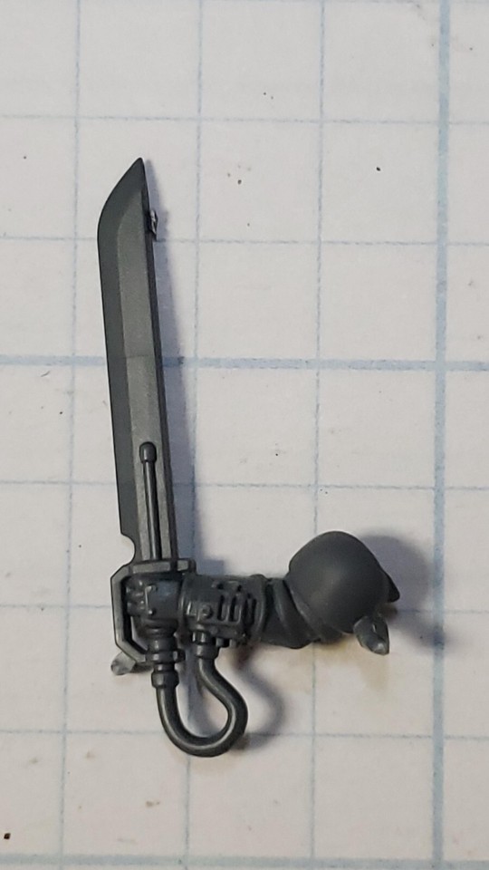 40k Astra Militarum Bits Cadian Command Squad Power Sword Laspistol ...