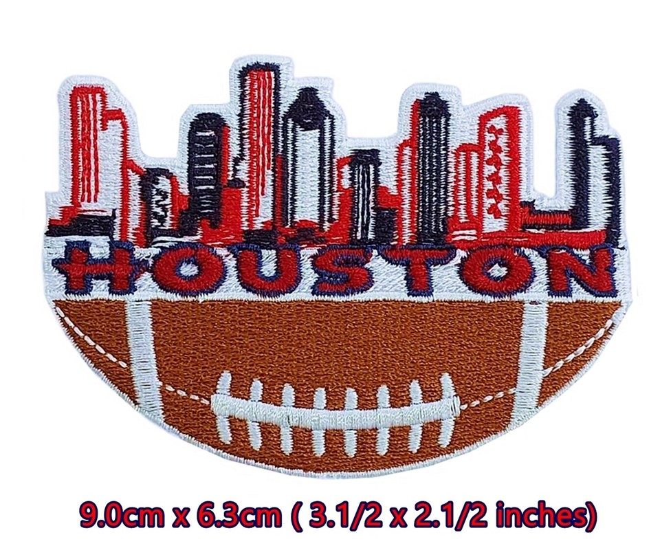 Houston-Texans Football PATCHES Embroidery NFL-logo iron&Sewing on ...