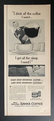 Vintage 1940s Sanka Coffee Ad | eBay