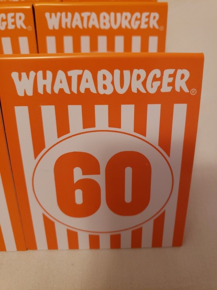 Individual WHATABURGER Restaurant Table Tent Numbers - Modern Glossy | eBay
