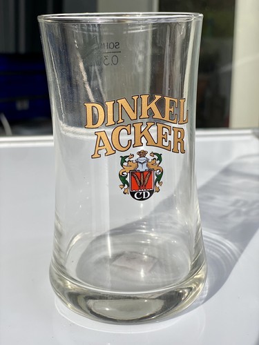 Dinkel Acker Beer Glass - Ex Display | eBay Australia