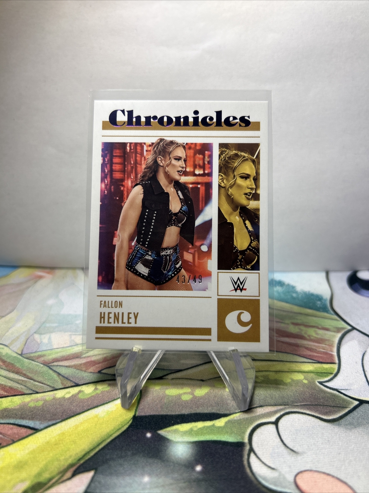 2023 WWE Panini Chronicles Fallon Henley /49 Purple Parallel | eBay
