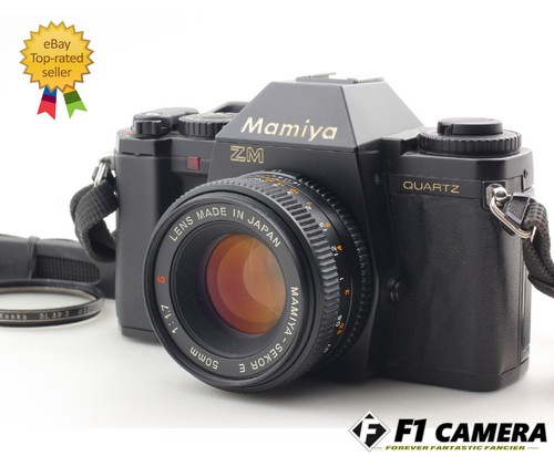 [ Exc+5 ] Mamiya ZM Quartz Film Camera Sekor E 50mm F1.7 S Lens From ...