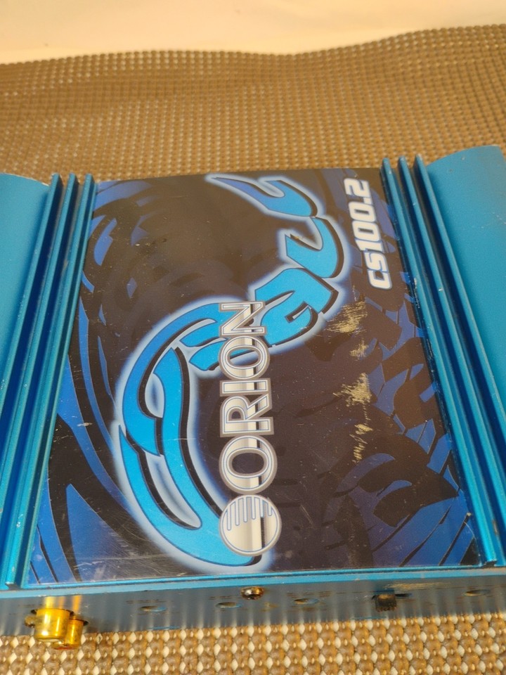🔥Orion Cobalt CS100.2 Old School Car Audio Amplifier Amp Vintage ...