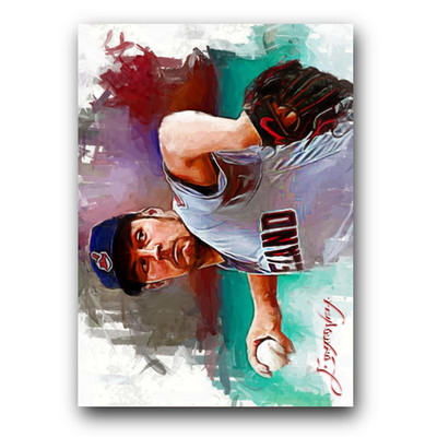 Trevor Bauer #3 Art Card Limited 9/50 Edward Vela Signed (Cleveland ...