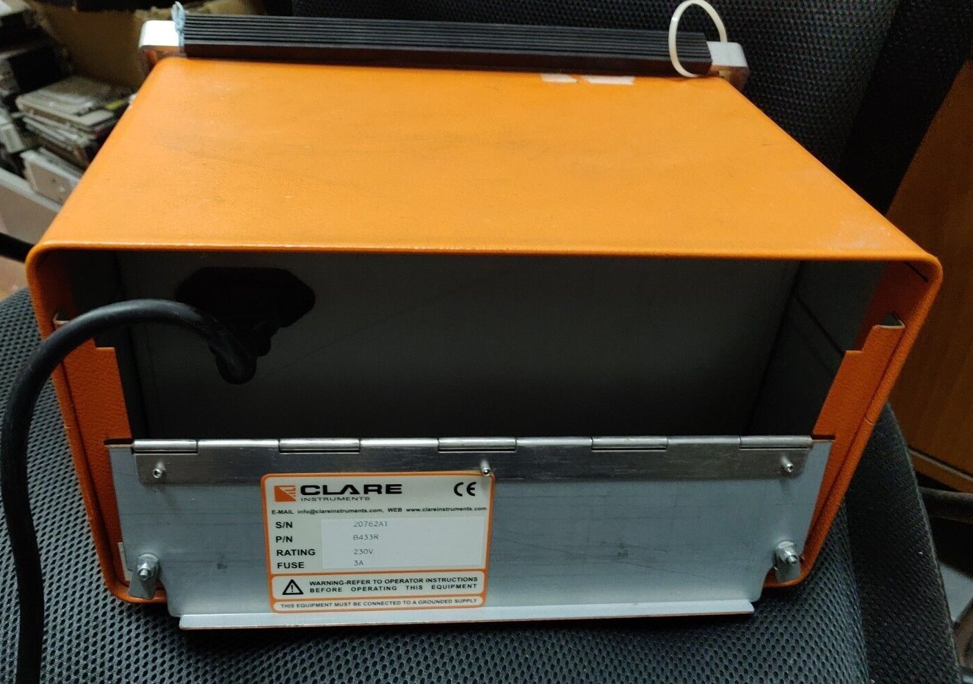 Clare B433R 230V Earth Bond Tester (No probes, No Power Cord) | eBay