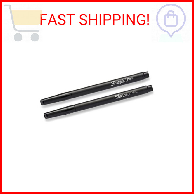 SHARPIE Felt Tip Pens, Fine Point, Black, 2 Count | eBay