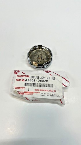 GENUINE TOYOTA SIENNA AVALON VENZA MATRIX (06-17) WHEEL CENTER CAP ...