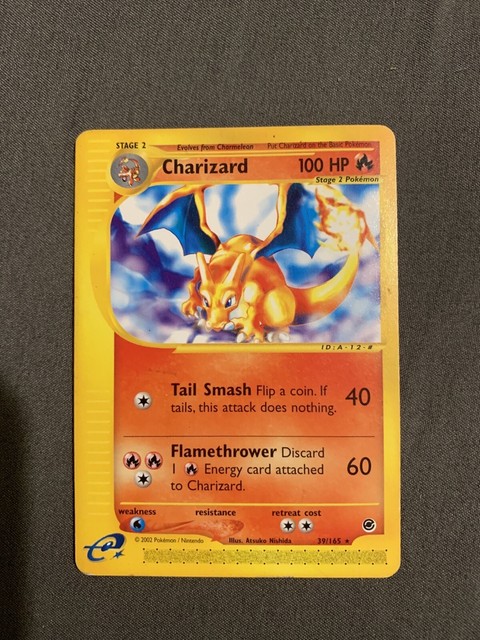 Pokémon TCG Charizard Expedition 39 Reverse Holo Rare for sale online ...