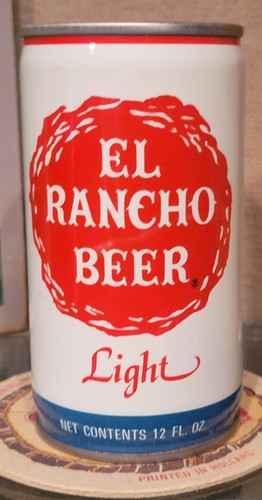 1972 EL RANCHO CRIMPE PULL TAB BEER CAN FALSTAFF 1 CITY SAN FRANCISCO ...