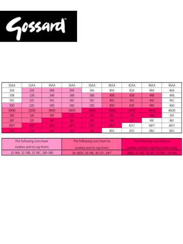 Gossard Superboost Lace Bra Underwired Plunge Removable Padding Bras ...