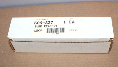 Leco Model: 606-327 Reagent Tube (New Old Stock) | eBay