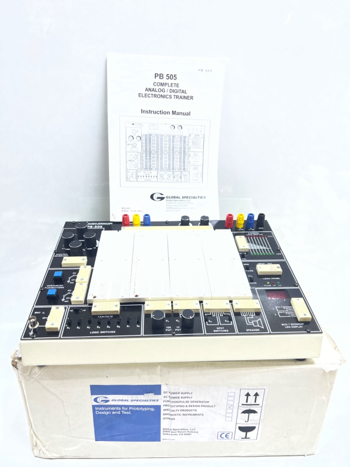 Global Specialties Pb-505 Deluxe Analog and Digital Design Workstation ...