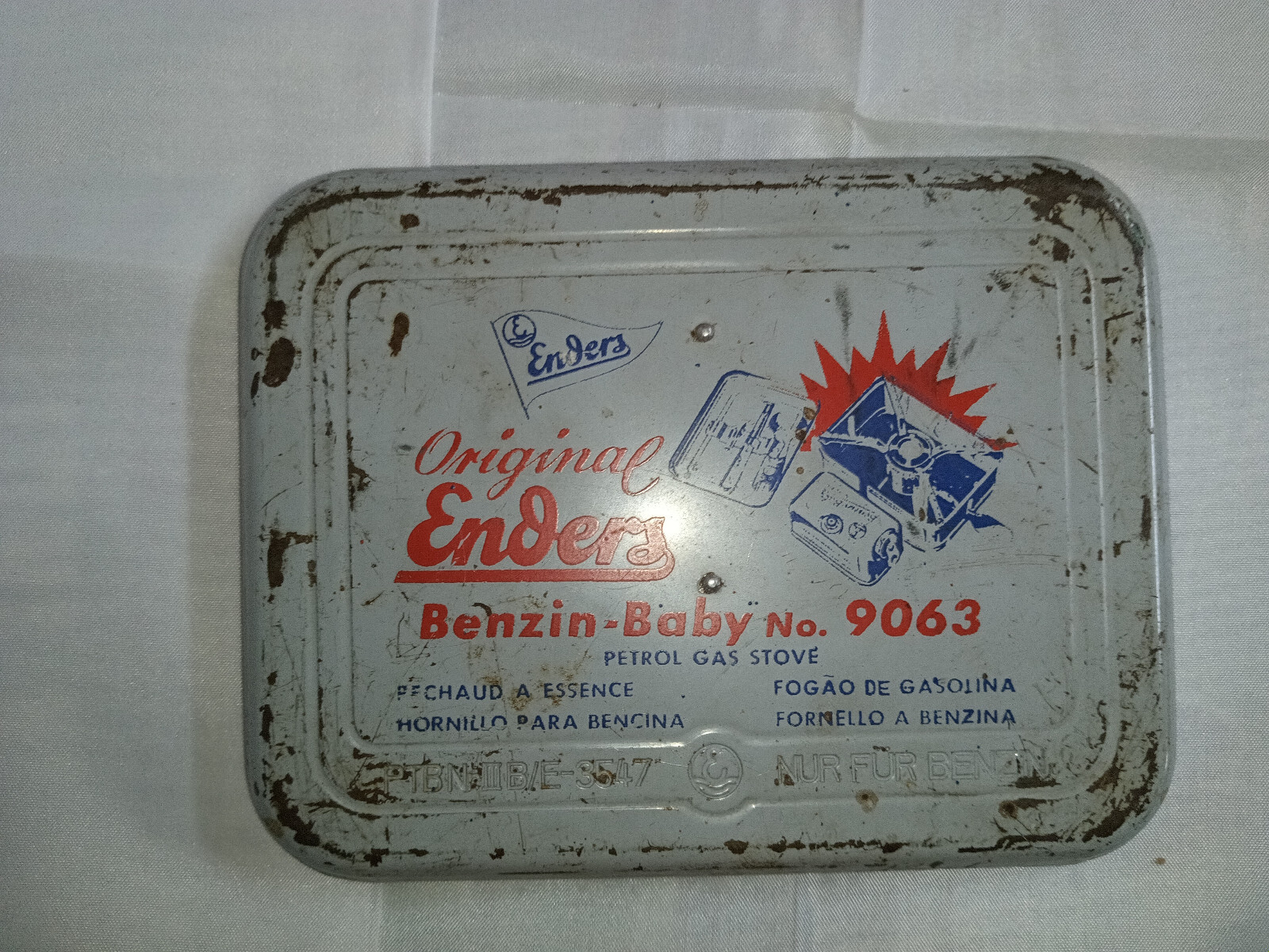 Enders Benzin - Baby No. 9063 Gasoline Petrol Gas Camping Cooker Stove ...