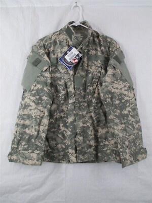 ACU Shirt/Coat Small Short USGI Digital Camo Flame Resistant FRACU Army ...