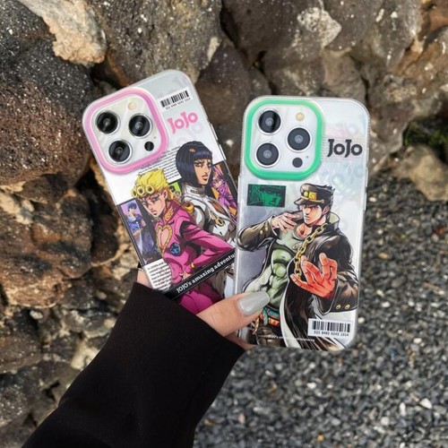 Anime JoJo's Bizarre Adventure Phone Case For iPhone 11 12 13 14 Pro ...