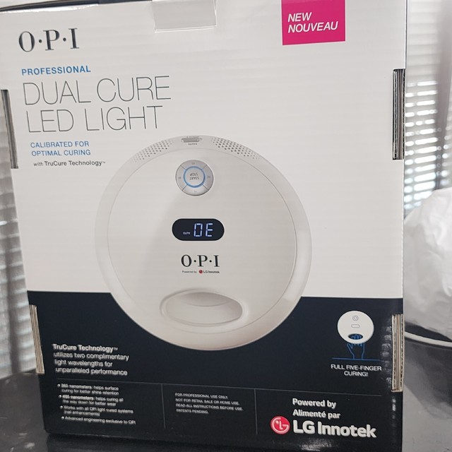 OPI Dual Cure LED Light UV Lamp for sale online | eBay