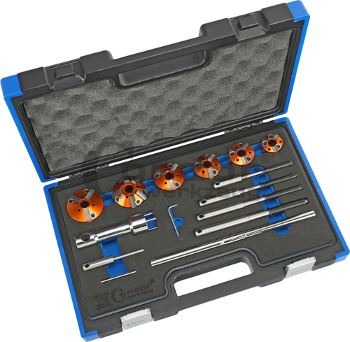 Valve Refacing + Seating Tool, 14 pcs., cutters 30-75° 28-65 mm | eBay UK