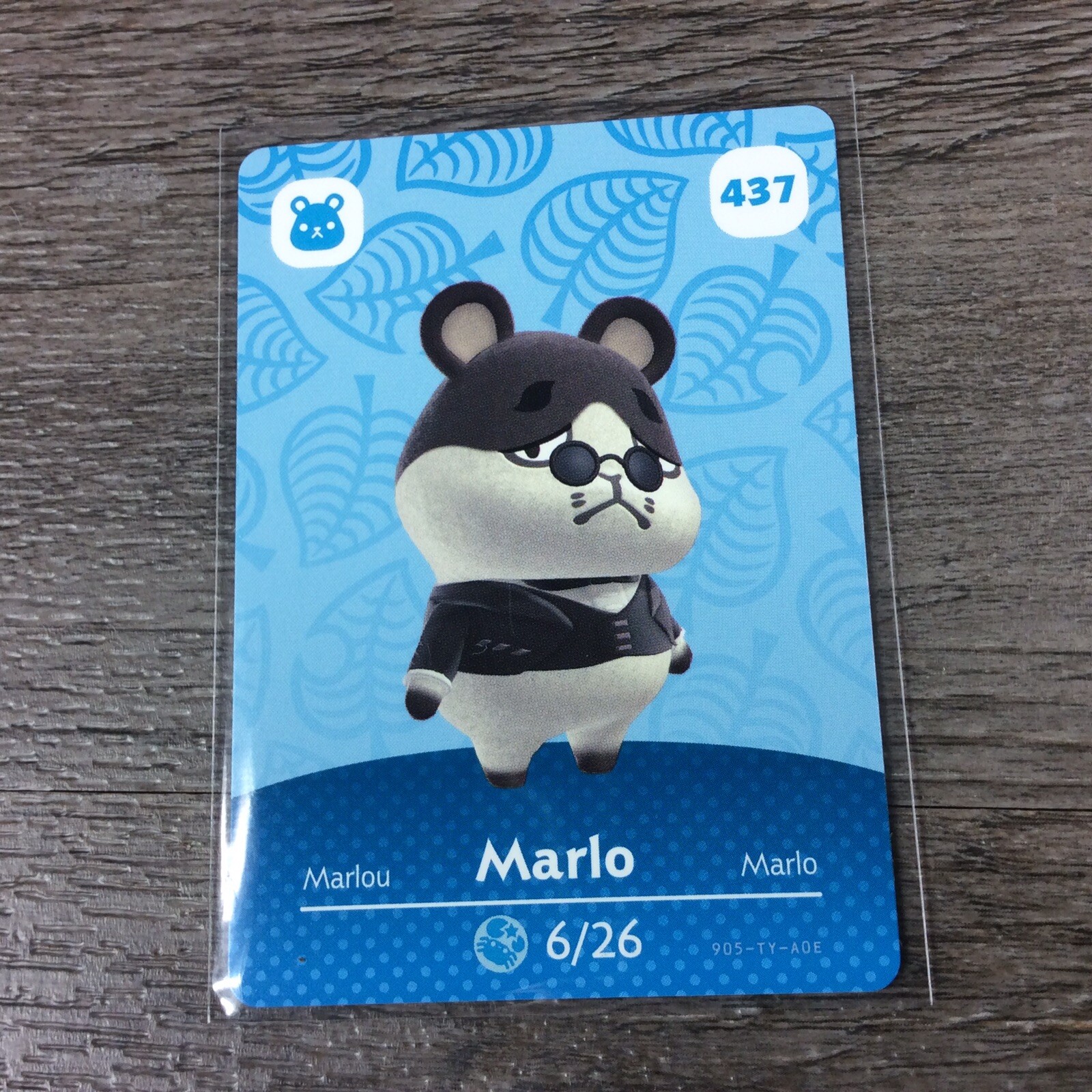 AUTHENTIC Nintendo Amiibo Animal Crossing Series 5 Marlo #437 | eBay