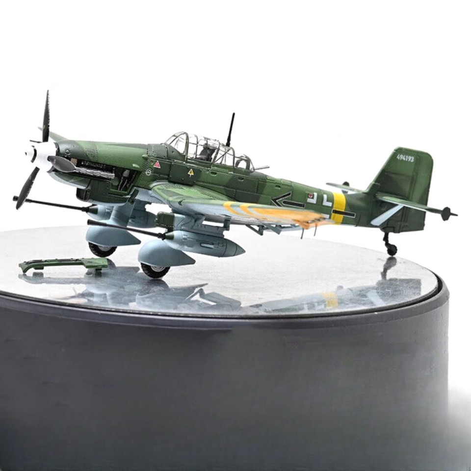 1/72 Scale German Stuka JU-87G2 Attack Plane Model Souvenir Static ...