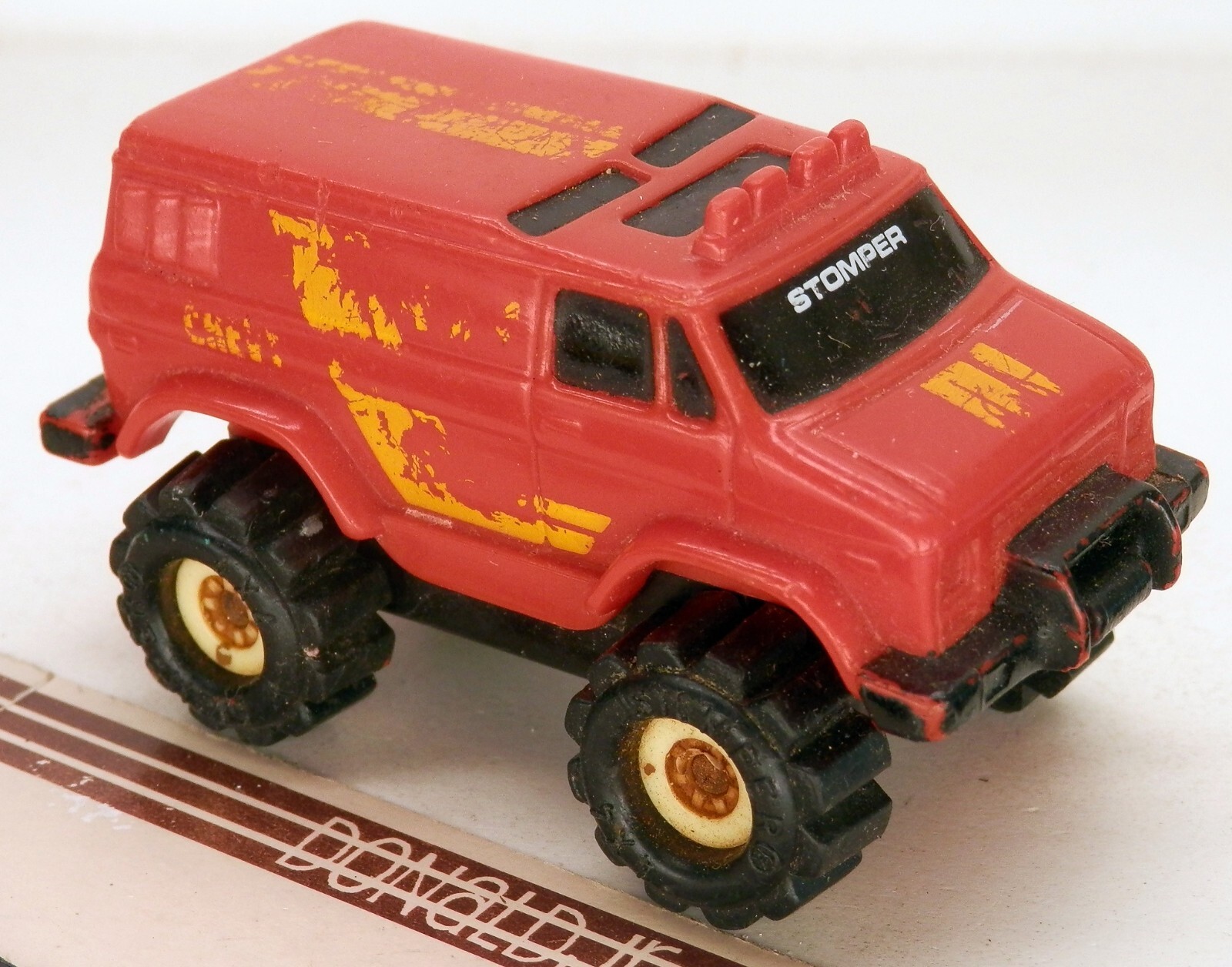 Mini Stomper 4x4 (McDonald's) Chevrolet Custom Off-Road Van Red | eBay
