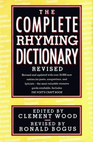 The Complete Rhyming Dictionary by Wood, Clement 9780385413503| eBay
