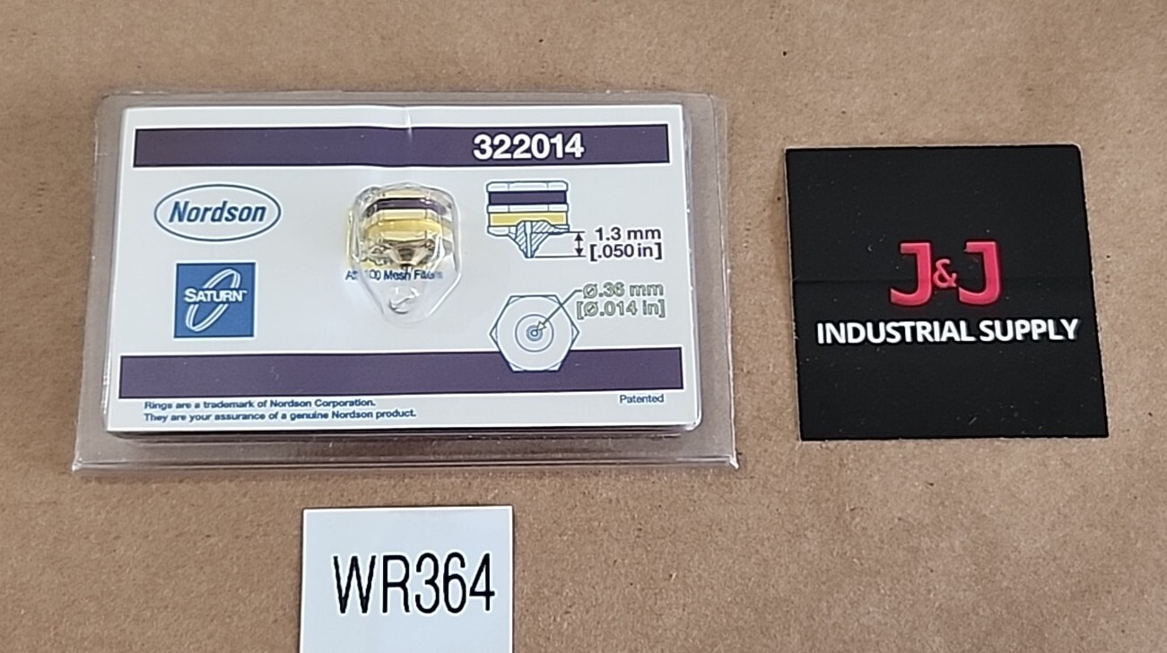 *NEW FACTORY SEALED* Nordson 322014 Saturn Hot Melt Glue Nozzle 1.3mm ...