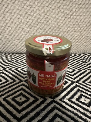 Mr Naga Very Hot Pepper Pickle - Naga Chilli Pepper Pickle 190g | eBay UK