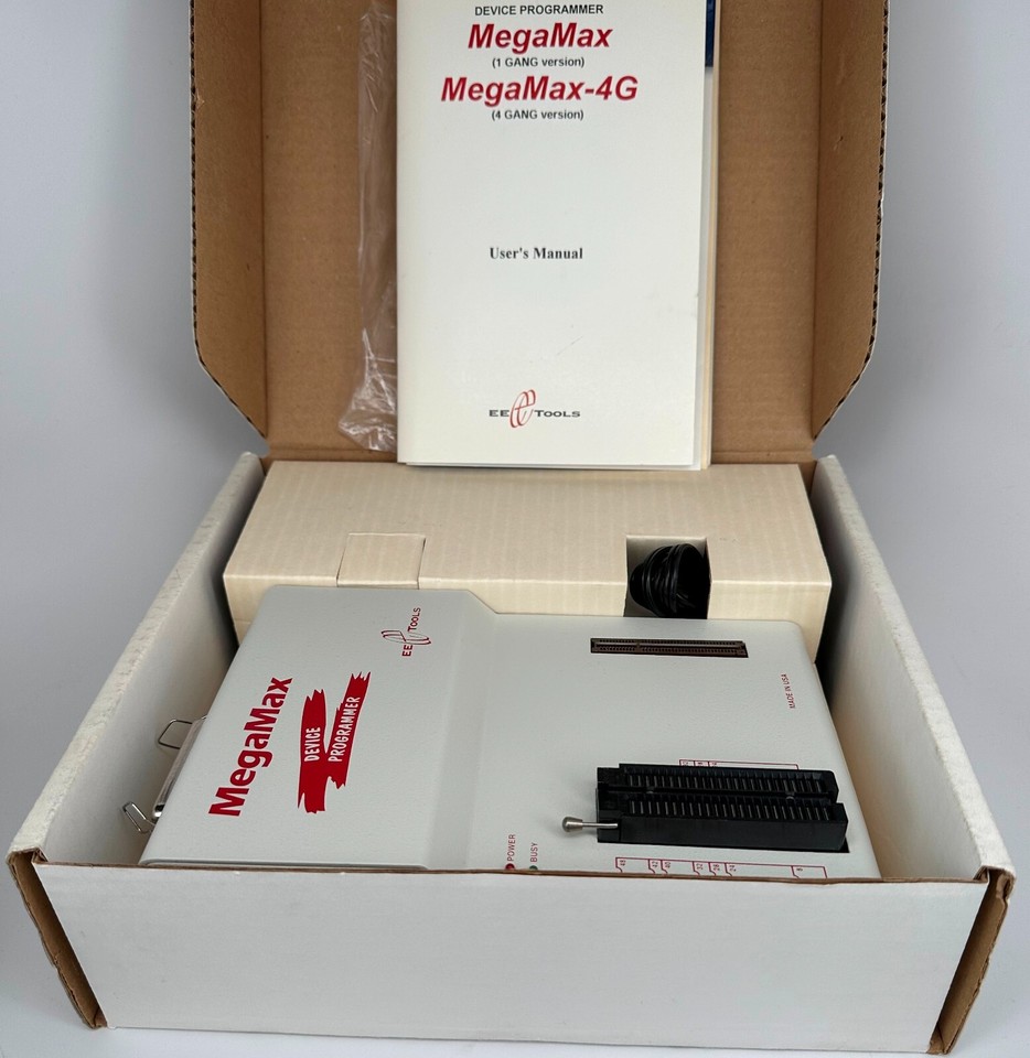 EETools MegaMax Device Programmer PLCC Socket Adapter, Installation ...