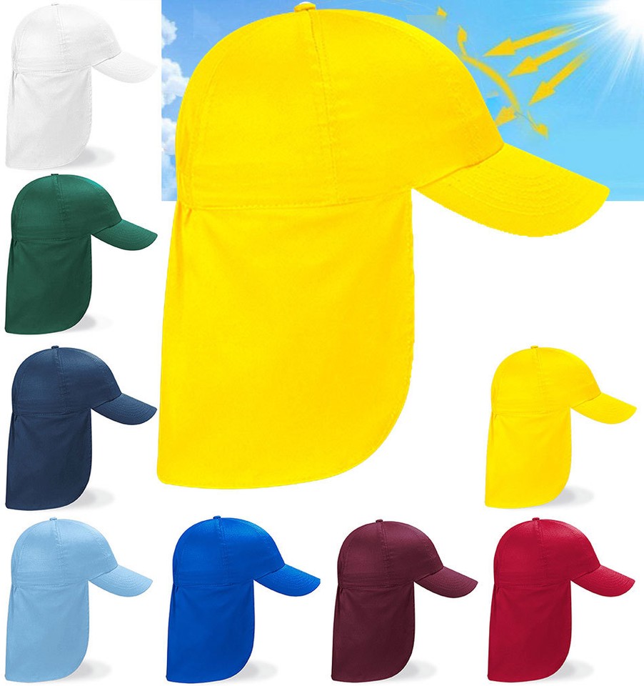 Junior Legionnaire Style Baseball Cap Boy Girl Children Sun Hat ...