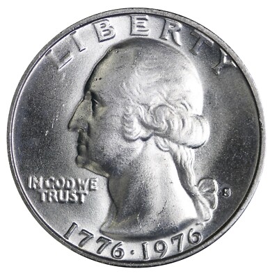 GEM BU 1976-S Washington Quarter BU 40% SILVER Bicentennial US Coin | eBay