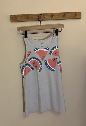 Tea Collection Watermelon Tank Top Girls Size 16 | eBay