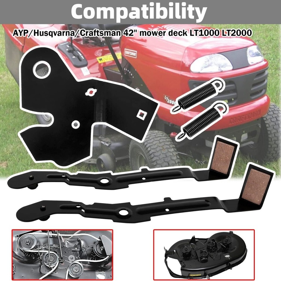 Arm Bracket Roller Cam Kit 155046 for 42" Mower Deck LT1000 LT2000 AYP ...